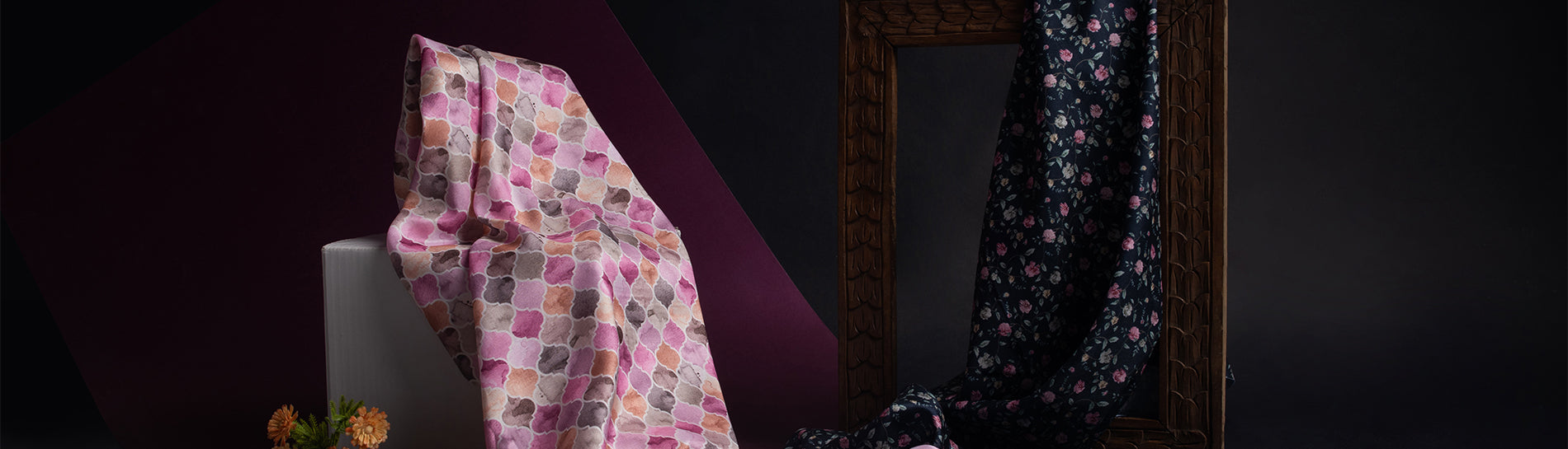 Trellis Print Fabric - Buy Trellis Print Fabric Online in India @ Rs ...