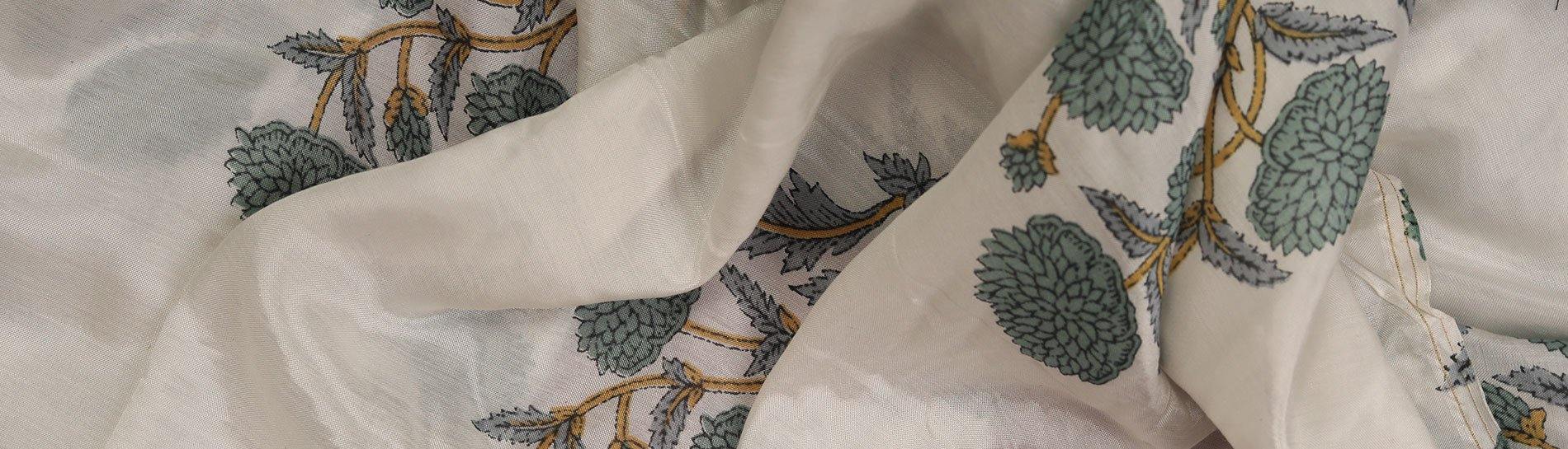 Mughal Print Fabric - Buy Mughal Print Fabric Online in India @ Rs.223 ...