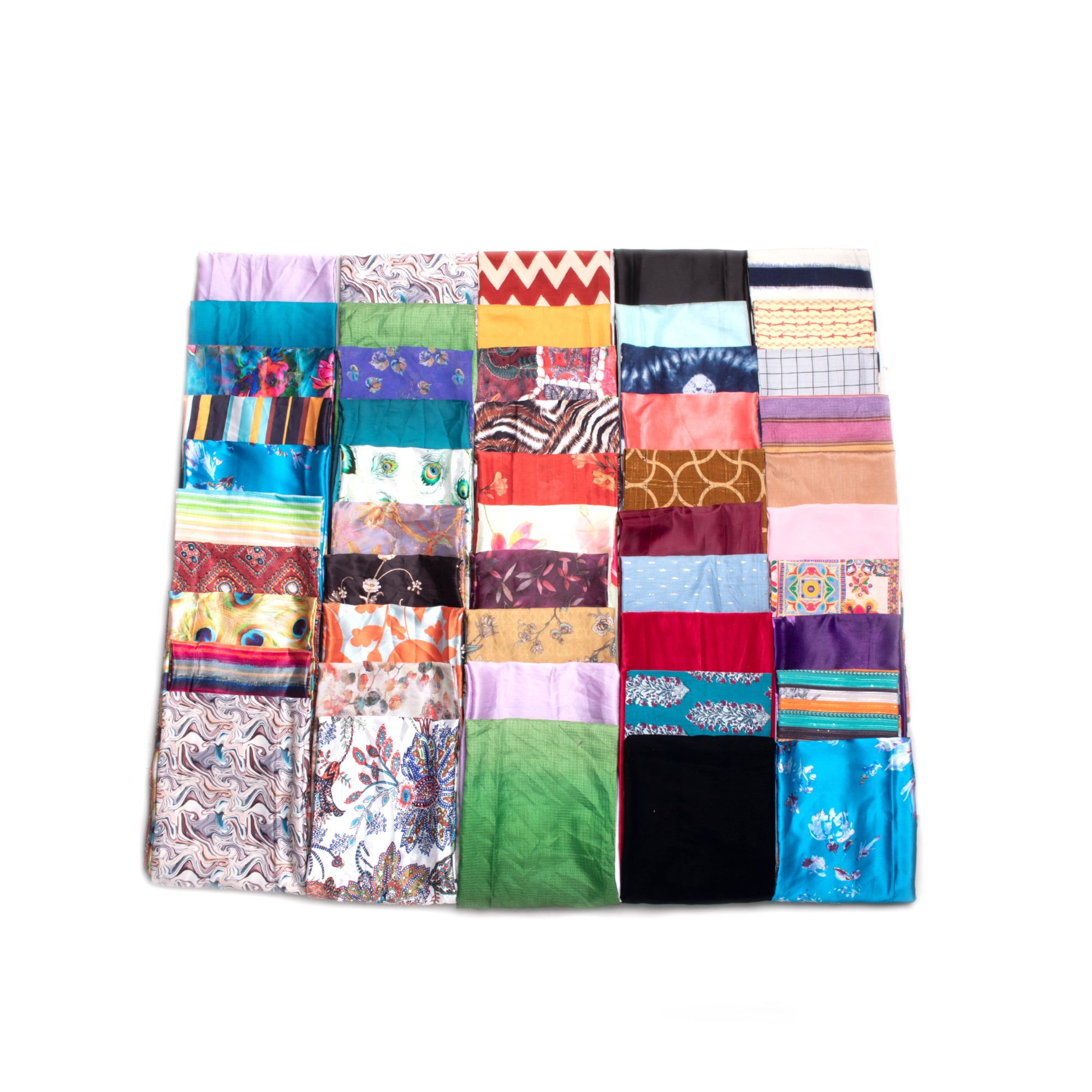 50 Piece Of fabric Combo Set (1 Mtr Each ) – Fabcurate